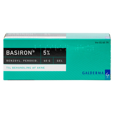 Køb Basiron Gel 5 %, der virker mod akne og bumser