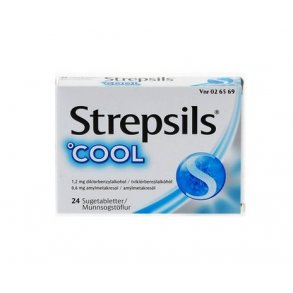 Køb smertelindring til ondt i halsen. Strepsils sugetabletter og Hexokain