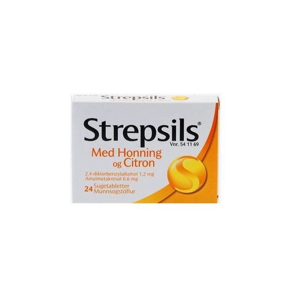 Køb Strepsils med honning og Citrus - sugetabletter mod ondt i halsen