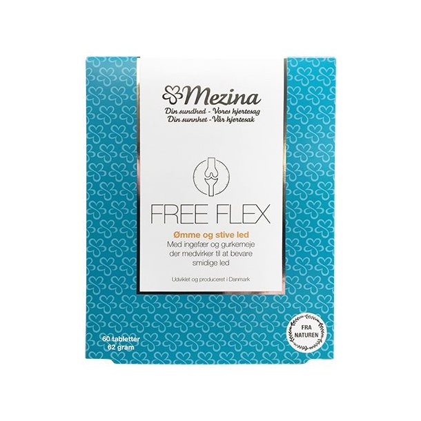 Mezina Free Flex - Kosttilskud - Ømme led - Stive led.